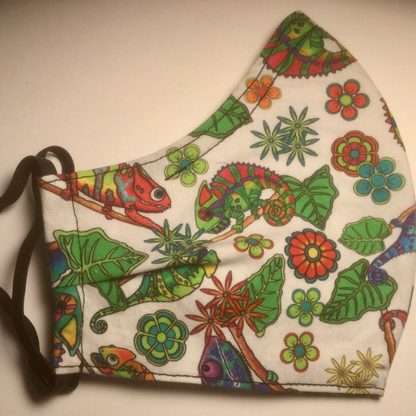 Chameleon Mask - Etsy