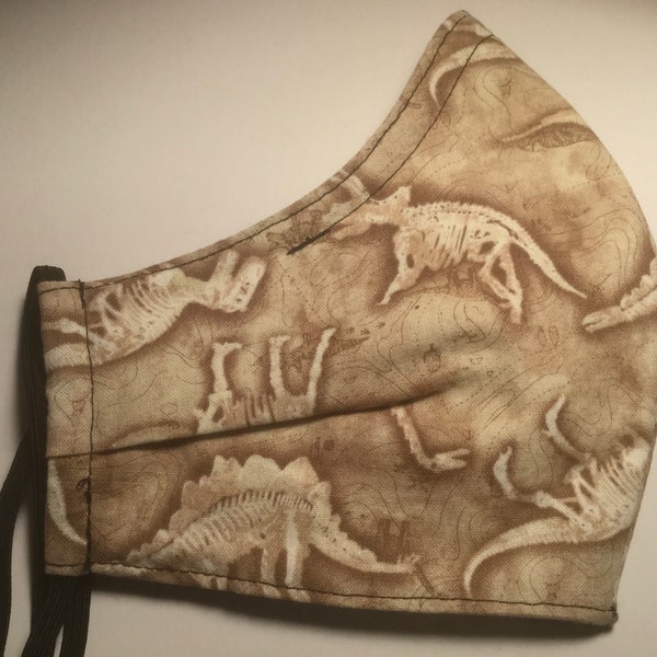 Dinosaur Face Mask - Etsy