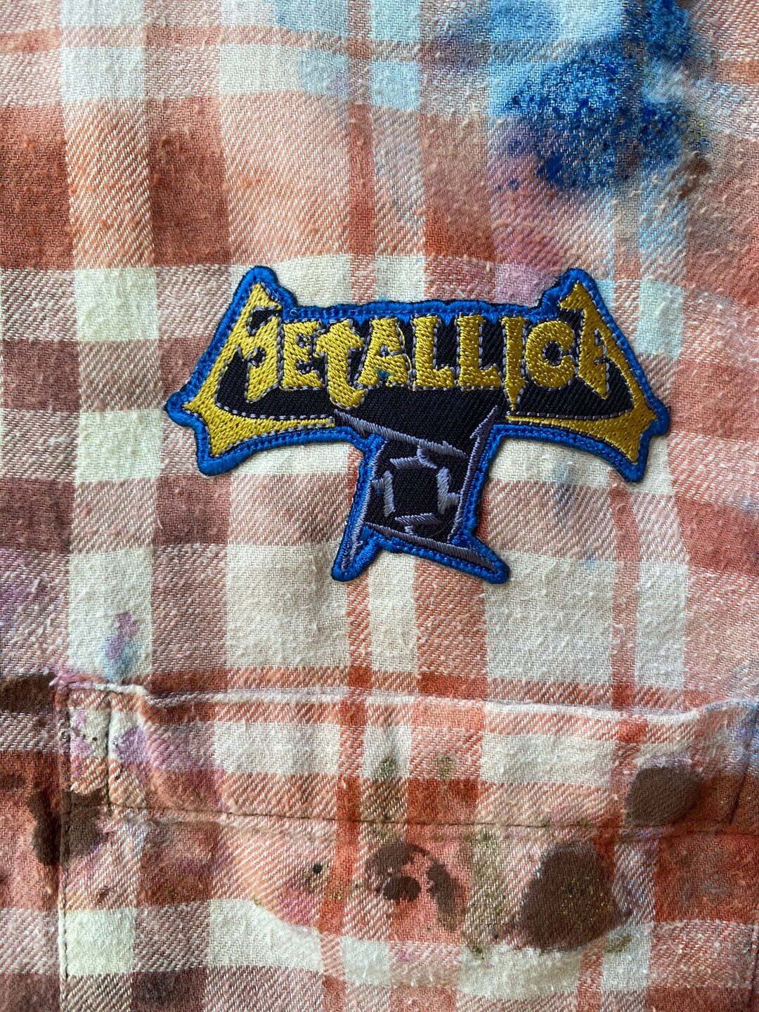 Metallica Vintage Flannel - Etsy