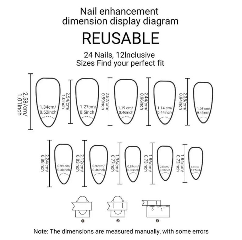 Silver Chrome Black Ombre Press-on Coffin Press on Nails - Etsy