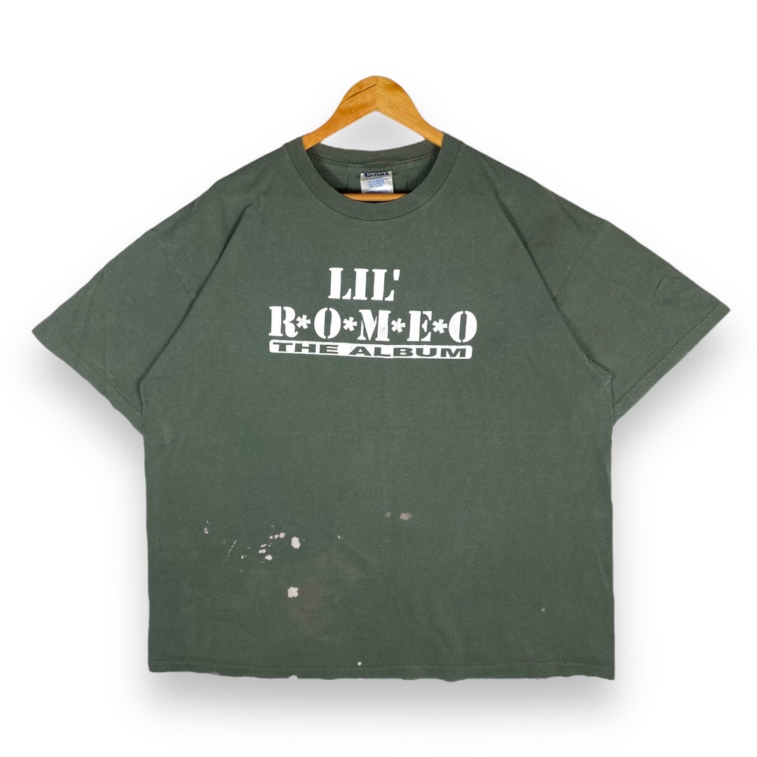 Rare Vintage 00's LIL' ROMEO the Album American Rapper Bleached Stains ...