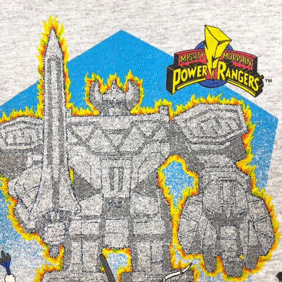 Rare!! Vintage 1994 Mighty Morphin POWER RANGERS T Sh… - Gem