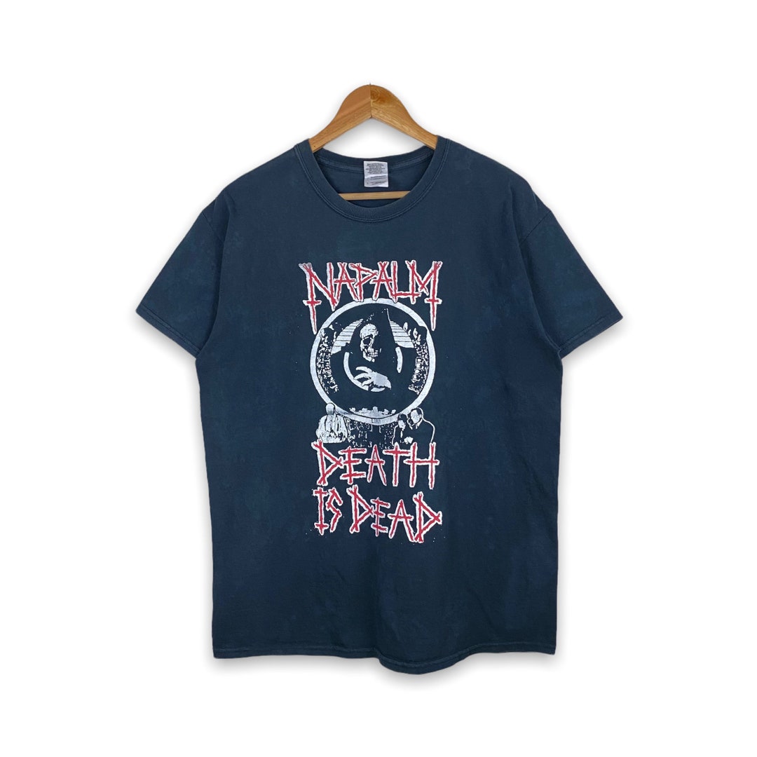 Rare Vintage NAPALM DEATH is DEAD Band T Shirt Large Size - Etsy