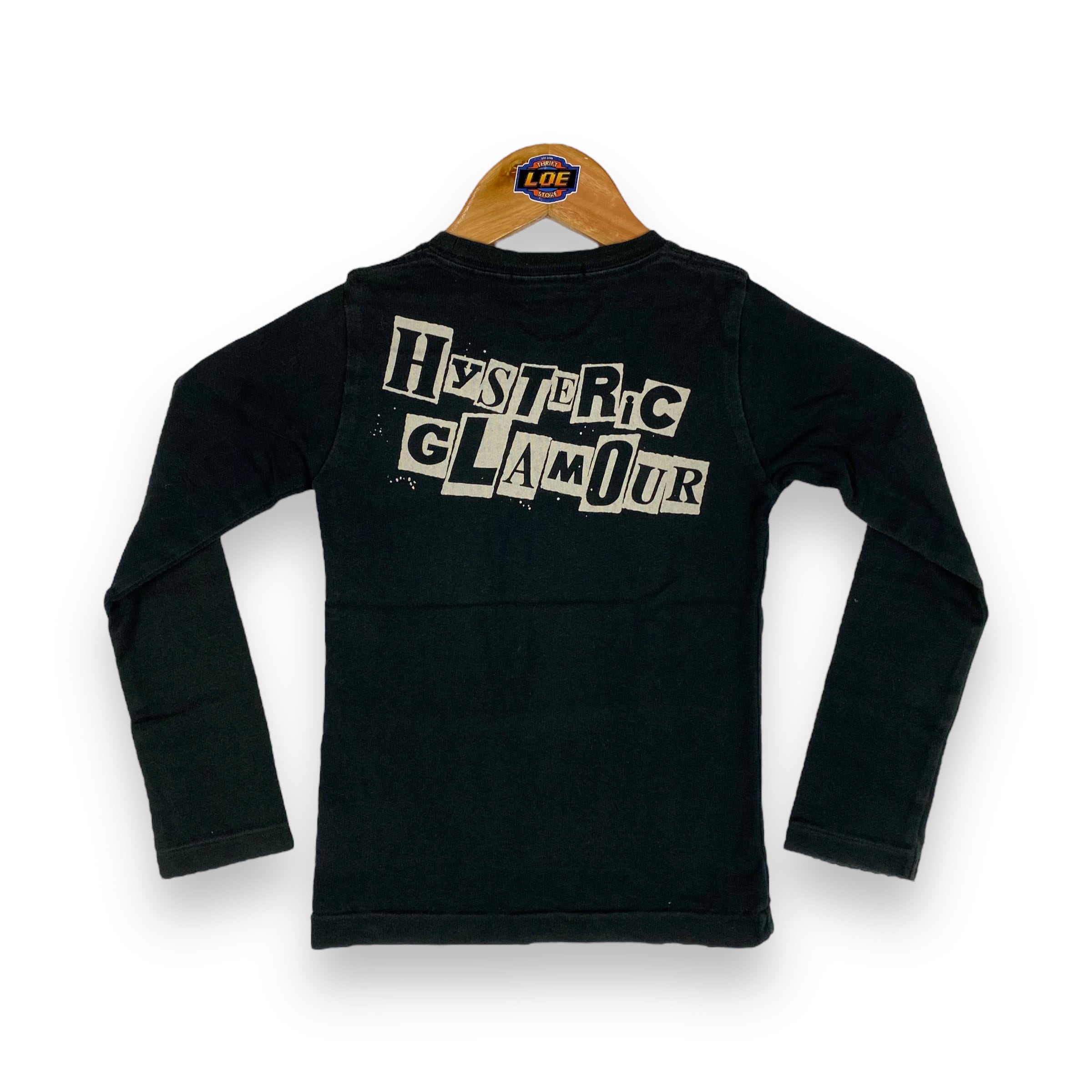 Rare Vintage HYSTERIC GLAMOUR Hysteric Mini Longsleeve Shirt Kid Size ...