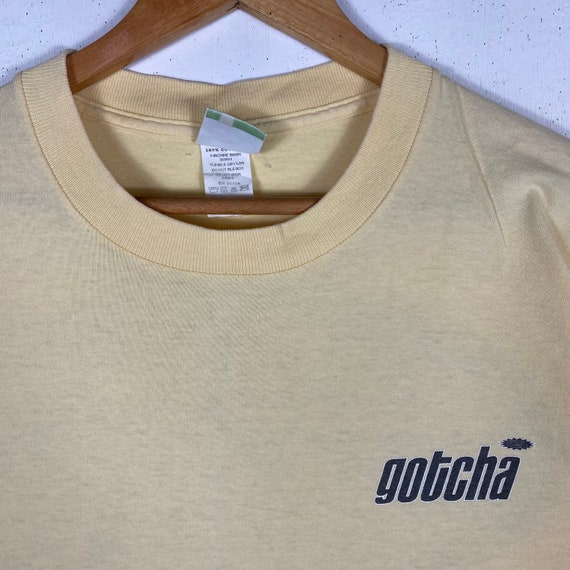 Rare!! Vintage 1997 GOTCHA HAWAII Big Logo Surfing T … - Gem