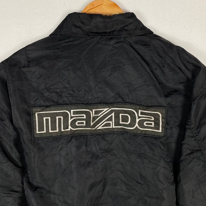 Rare Vintage 80's Japanese Brand MAZDA Racing Team Bomber Jacket Large ...