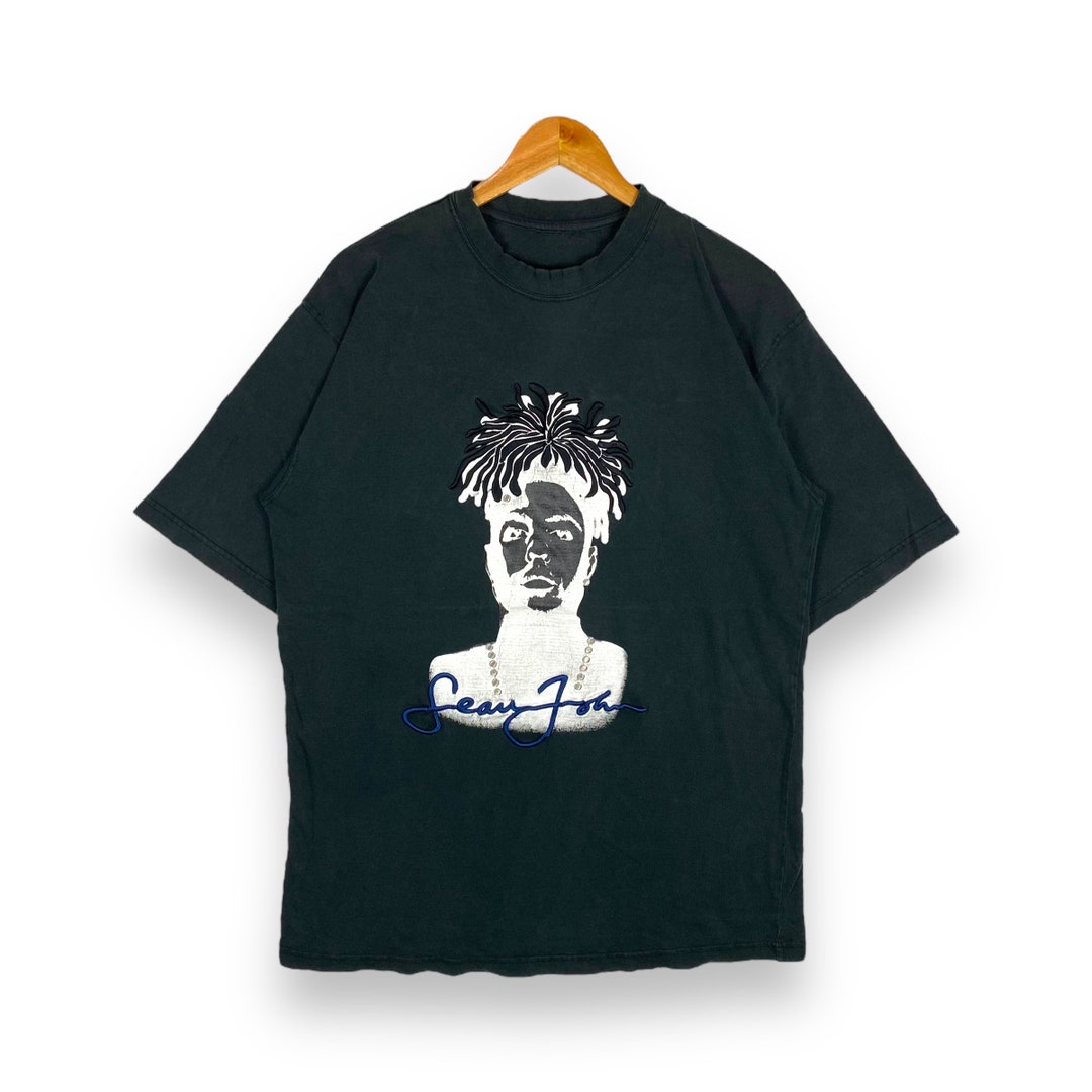 Rare Vintage SEAN JOHN T Shirt Sean Combs Big Print Large Size Raptees ...