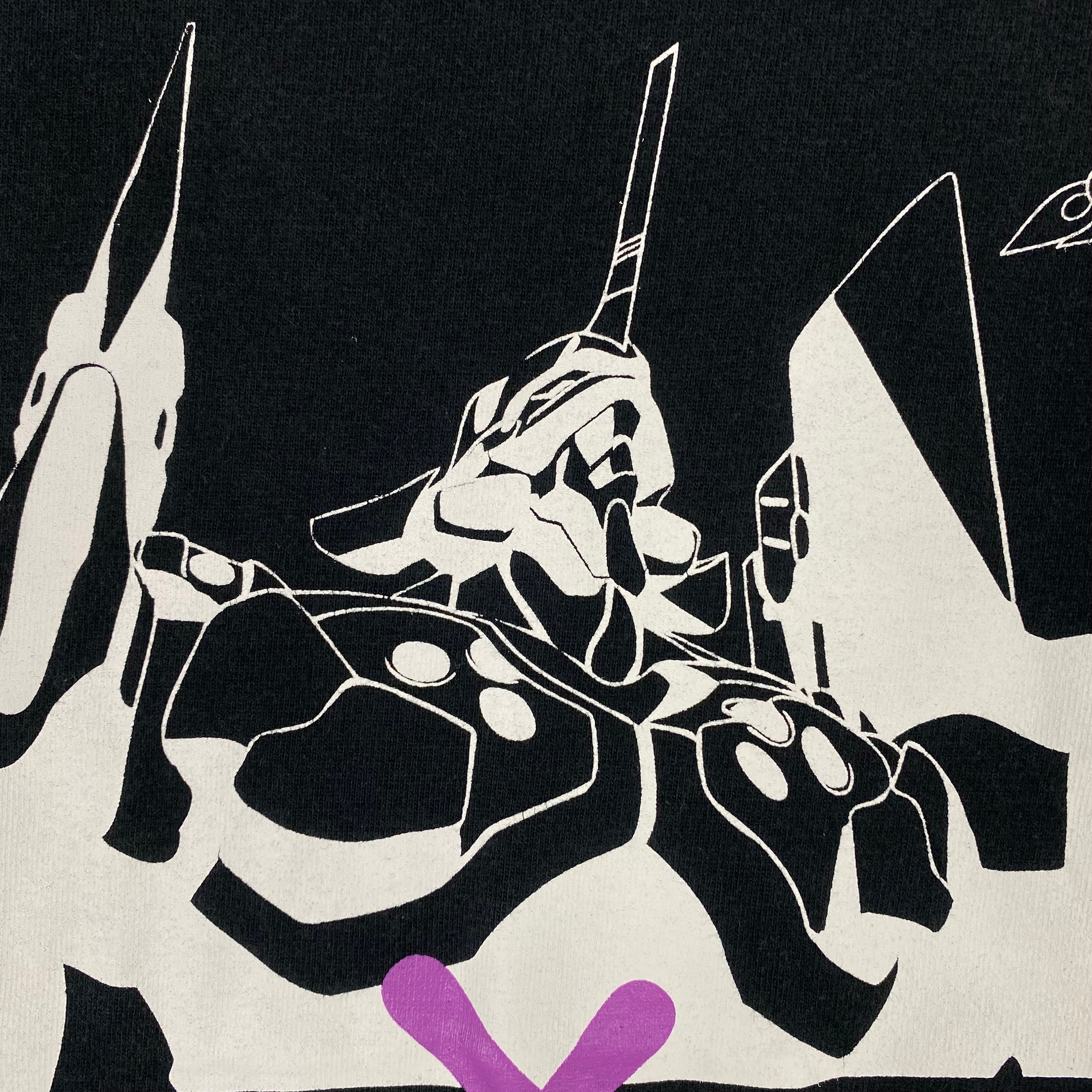 Rare EVANGELION X ASTRO BOY Anime T Shirt Medium Size / Cyberpunk ...