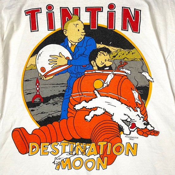 Rare!! Vintage 90's The ADVENTURE Of TINTIN Destinati… - Gem