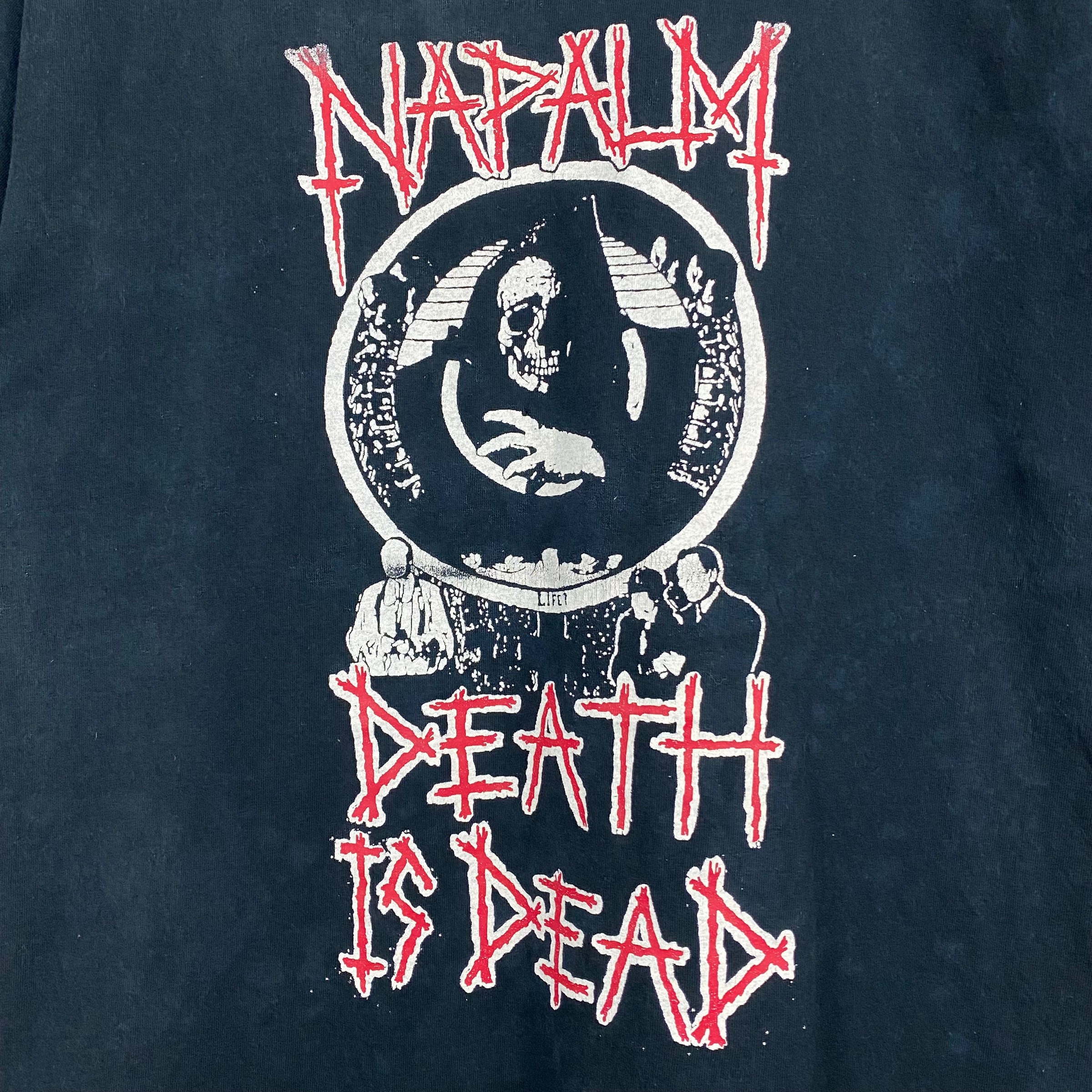 Rare Vintage NAPALM DEATH is DEAD Band T Shirt Large Size - Etsy