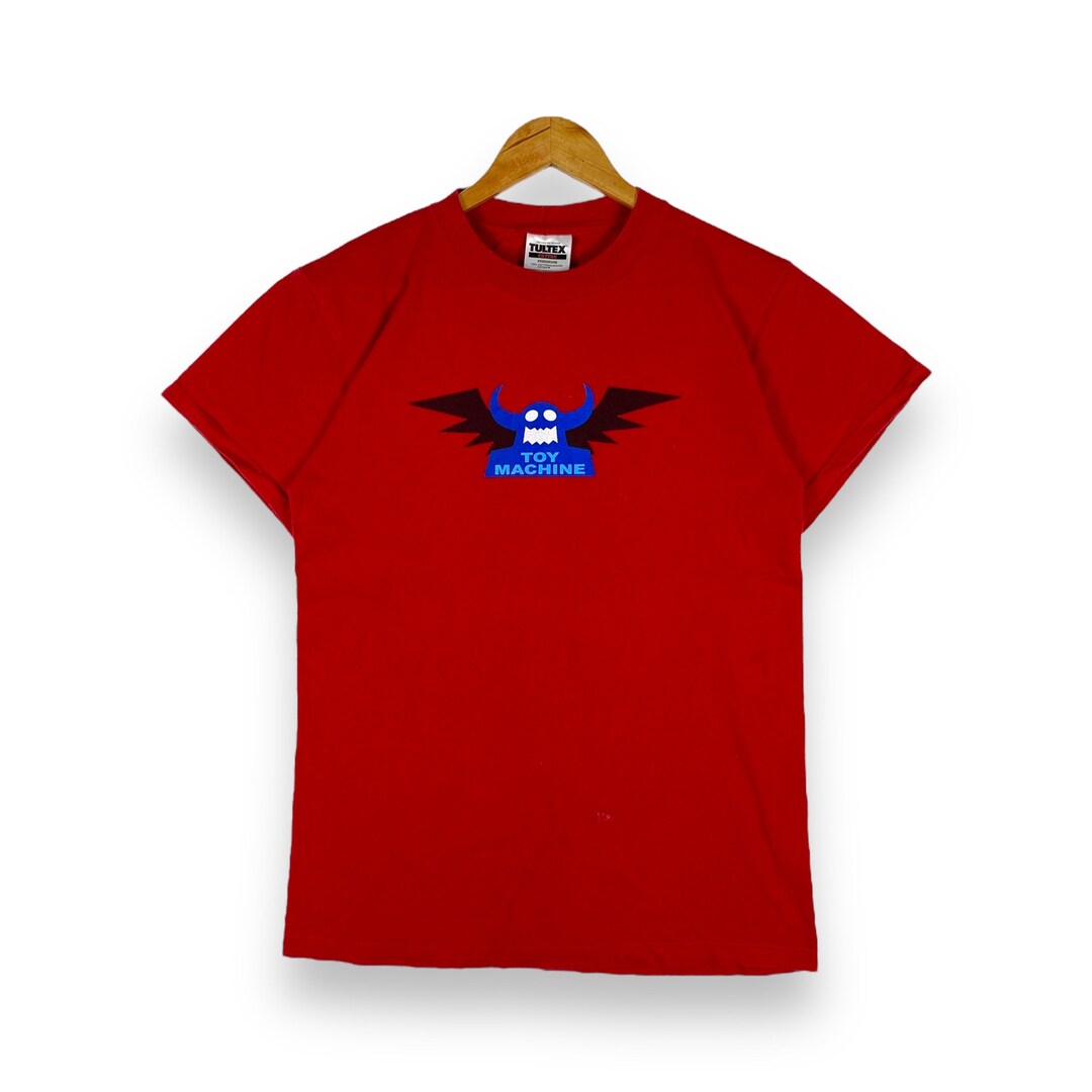 Og Skatewear Vintage 90's TOY MACHINE Center Logo Skategang T Shirt ...