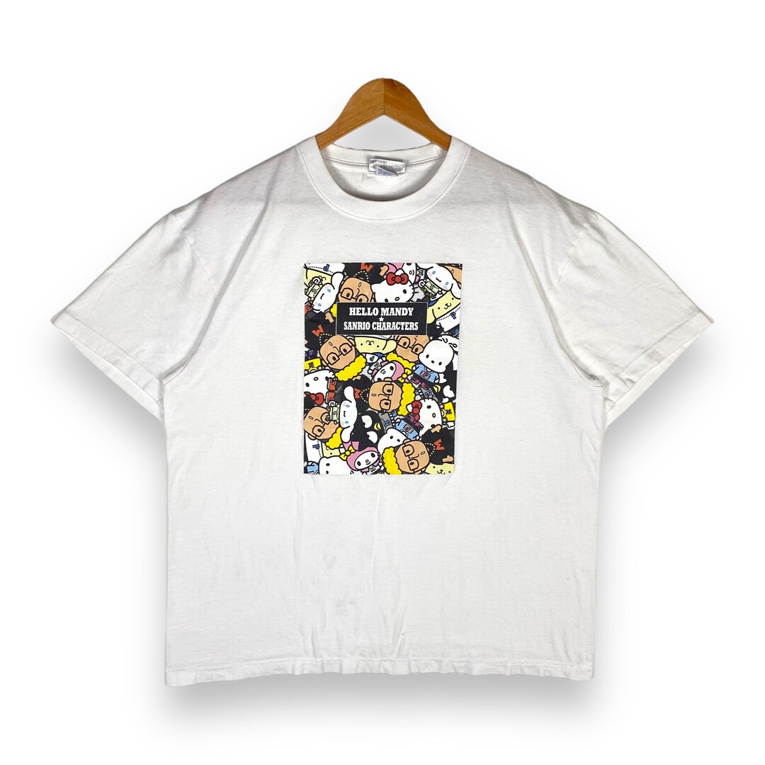 Rare HELLO MANDY X SANRIO Characters Cartoon T Shirt Extra Large Size ...