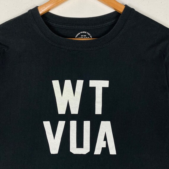Rare!! WTAPS WTVUA Japanese Streetwear By Tetsu Nishi… - Gem