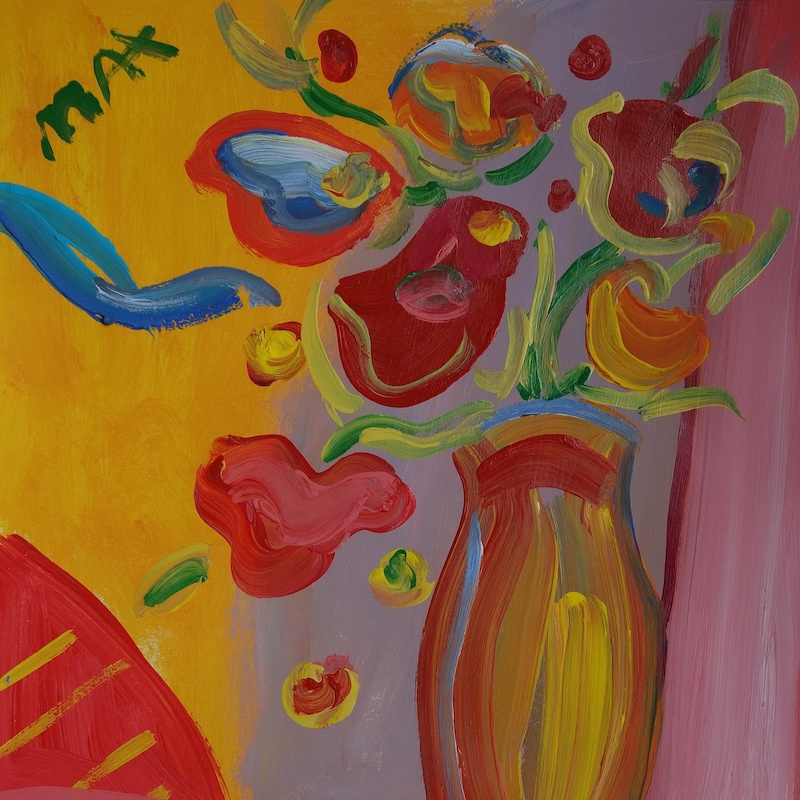 Peter Max Tree - Etsy