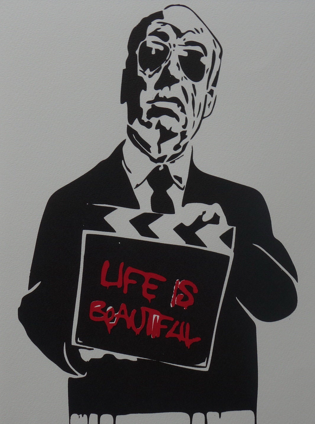 Limited Edition Pop Art Graffiti Life is Beautiful Silkscreen Serigraph ...