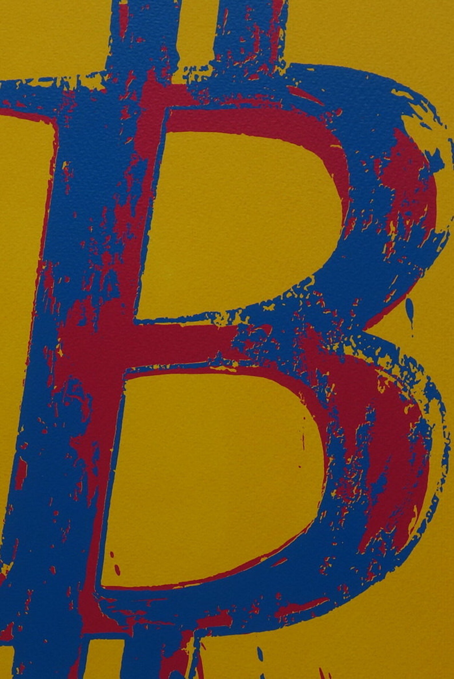 Limited Edition Pop Art Graffiti Bitcoin Silkscreen Serigraph - Etsy