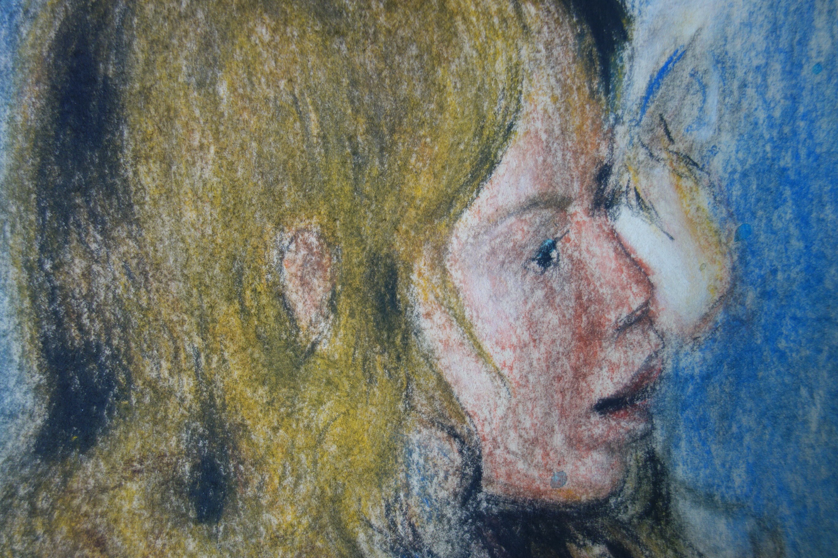 Fine Art Rare Impressionist Painting Portrait Signed - Etsy