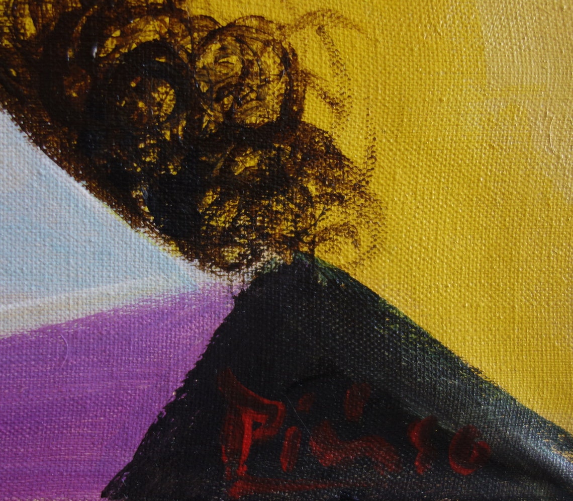 Fine French Cubism Picasso Era Portrait Painting Woman - Etsy