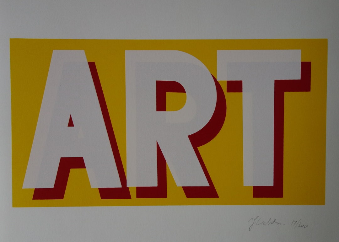Fine POP ART Limited Edition Silkscreen Serigraph Sign, Lichtenstein ...