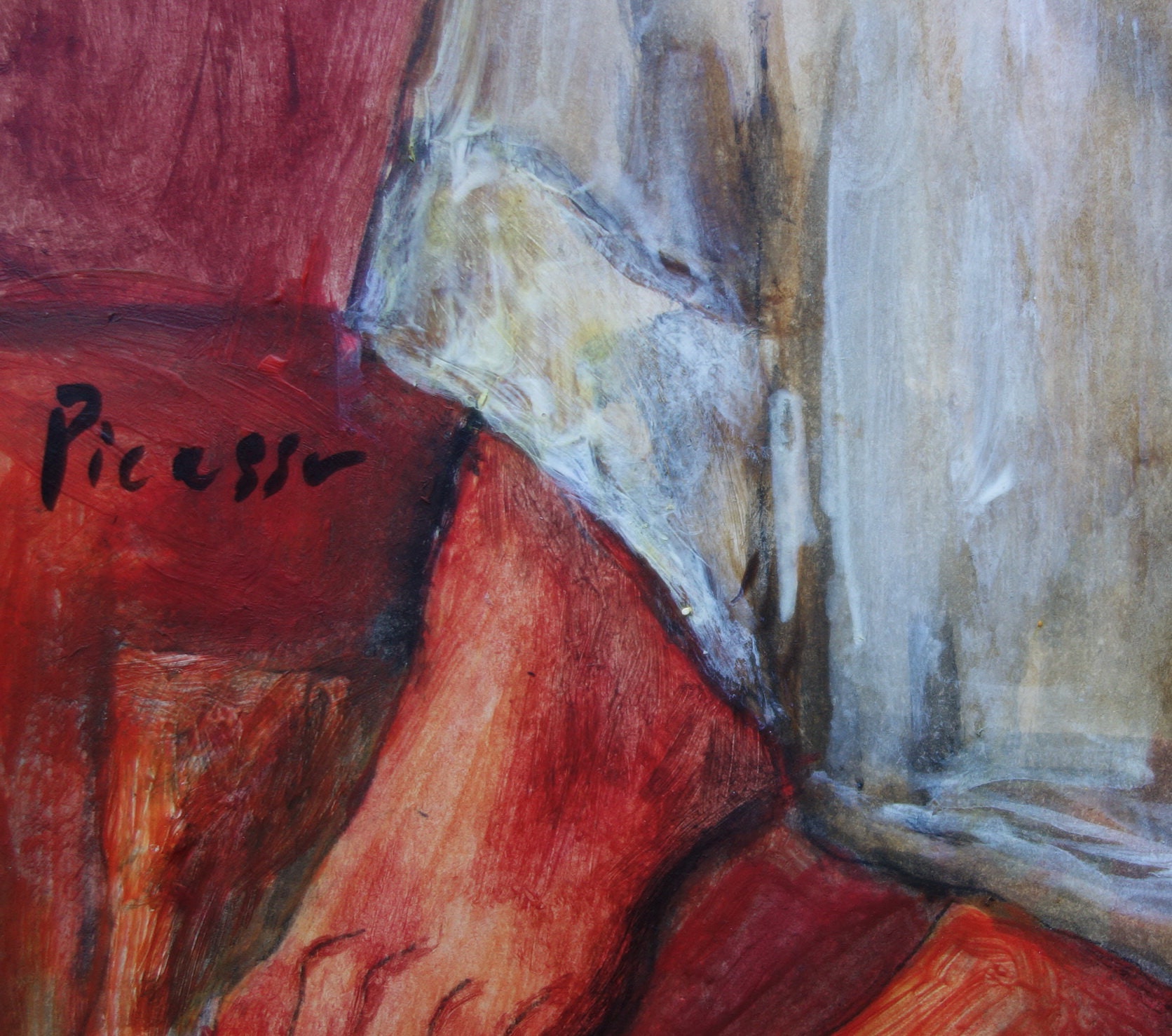 Fine Art Rare Cubist Painting Woman Rose Period Signed - Etsy