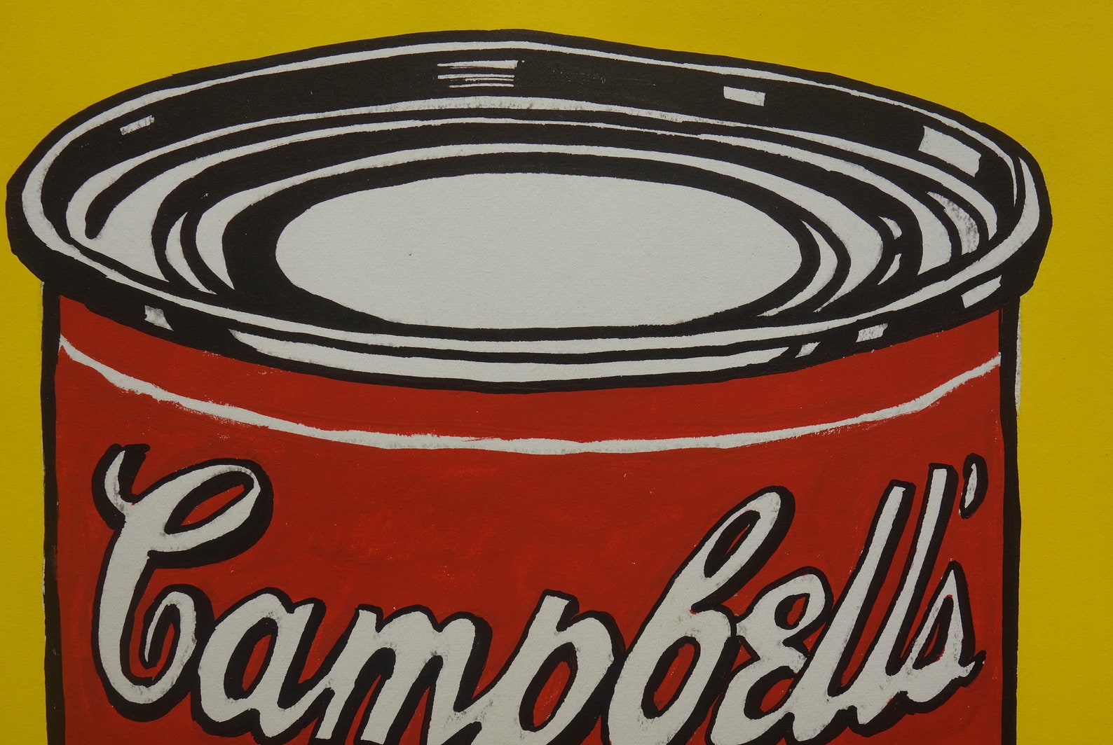 Fine Unique Pop Art Painting Campbells Soup Can Signed - Etsy