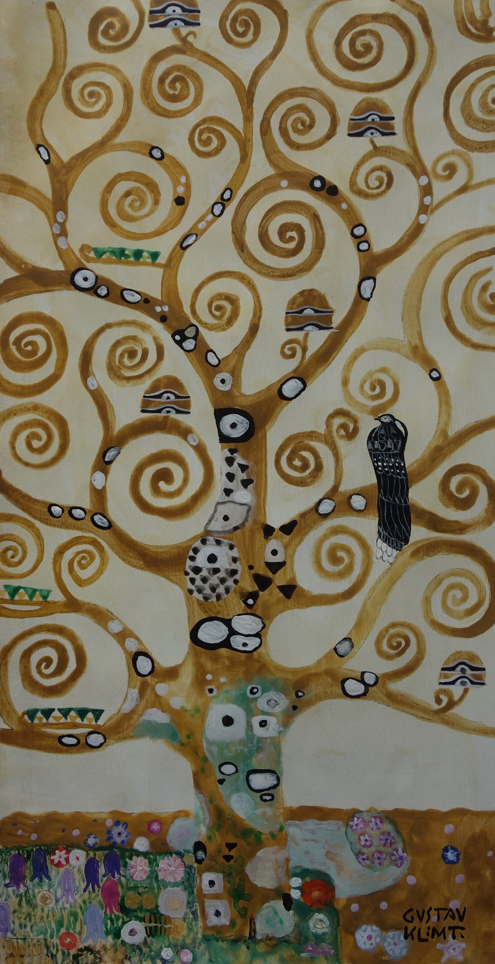 Fine art Rare Secession painting landscape Marked & | Etsy