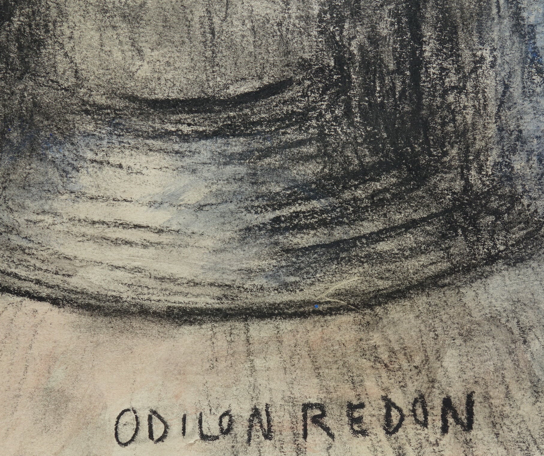 Fine Symbolist Charcoal Drawing Portrait Study Odilon Redon - Etsy