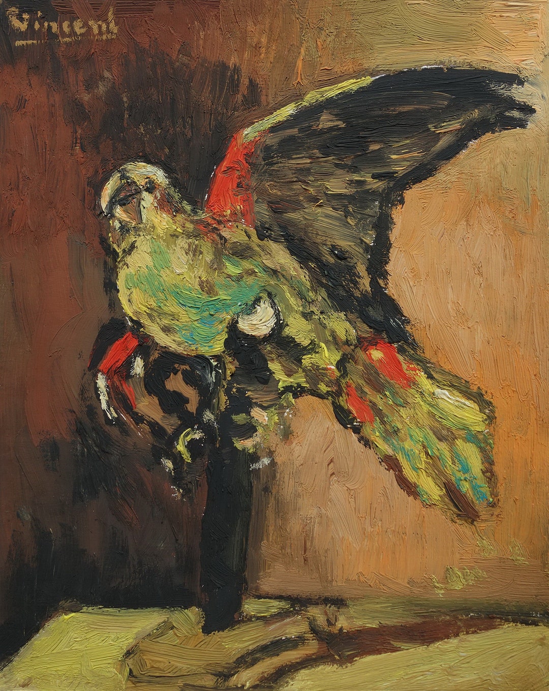 Fine Post Impressionist, Oil Painting – Animals, Signed, Vincent Van ...