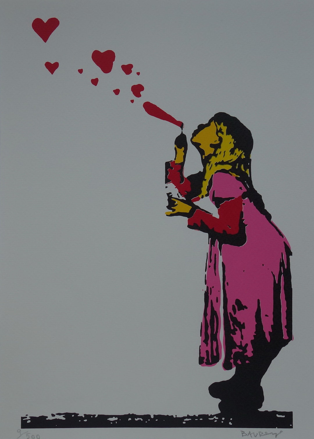 Limited Edition Pop Art Graffiti Silkscreen Serigraph, Signed, Stamped ...