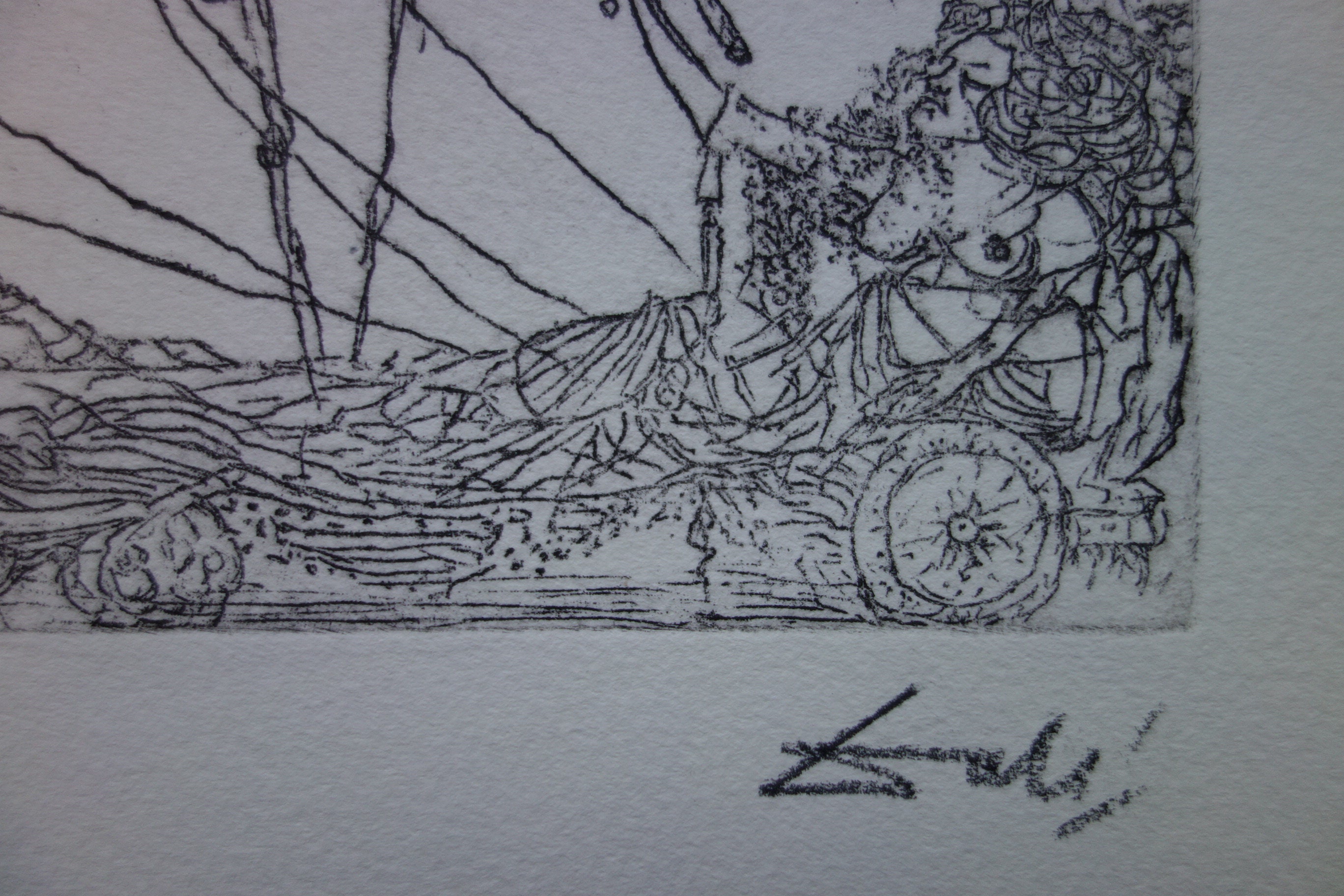 Fine Surreal Limited Edition Etching Elephant Salvador Dali - Etsy