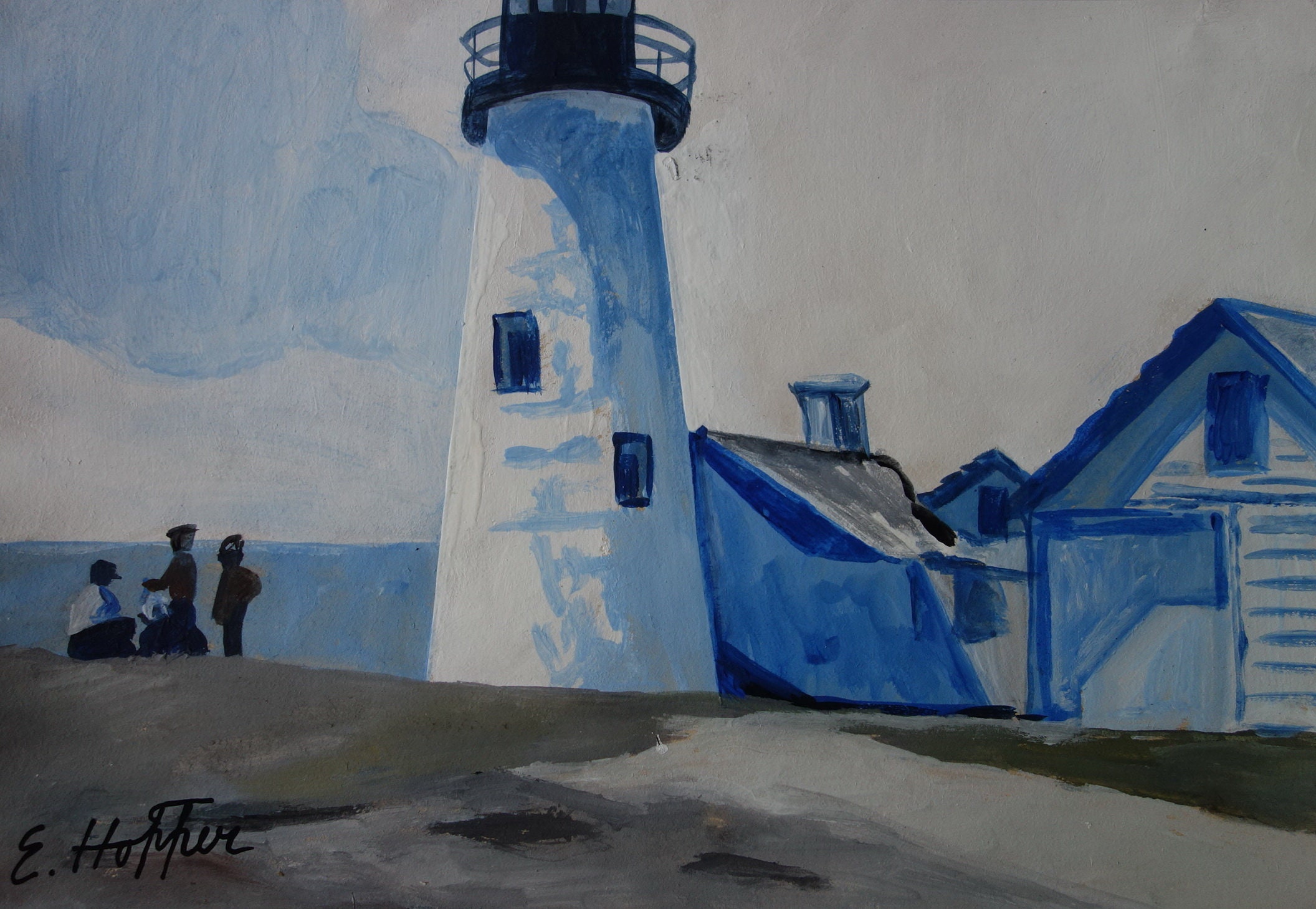 Hopper Lighthouse Seascapes