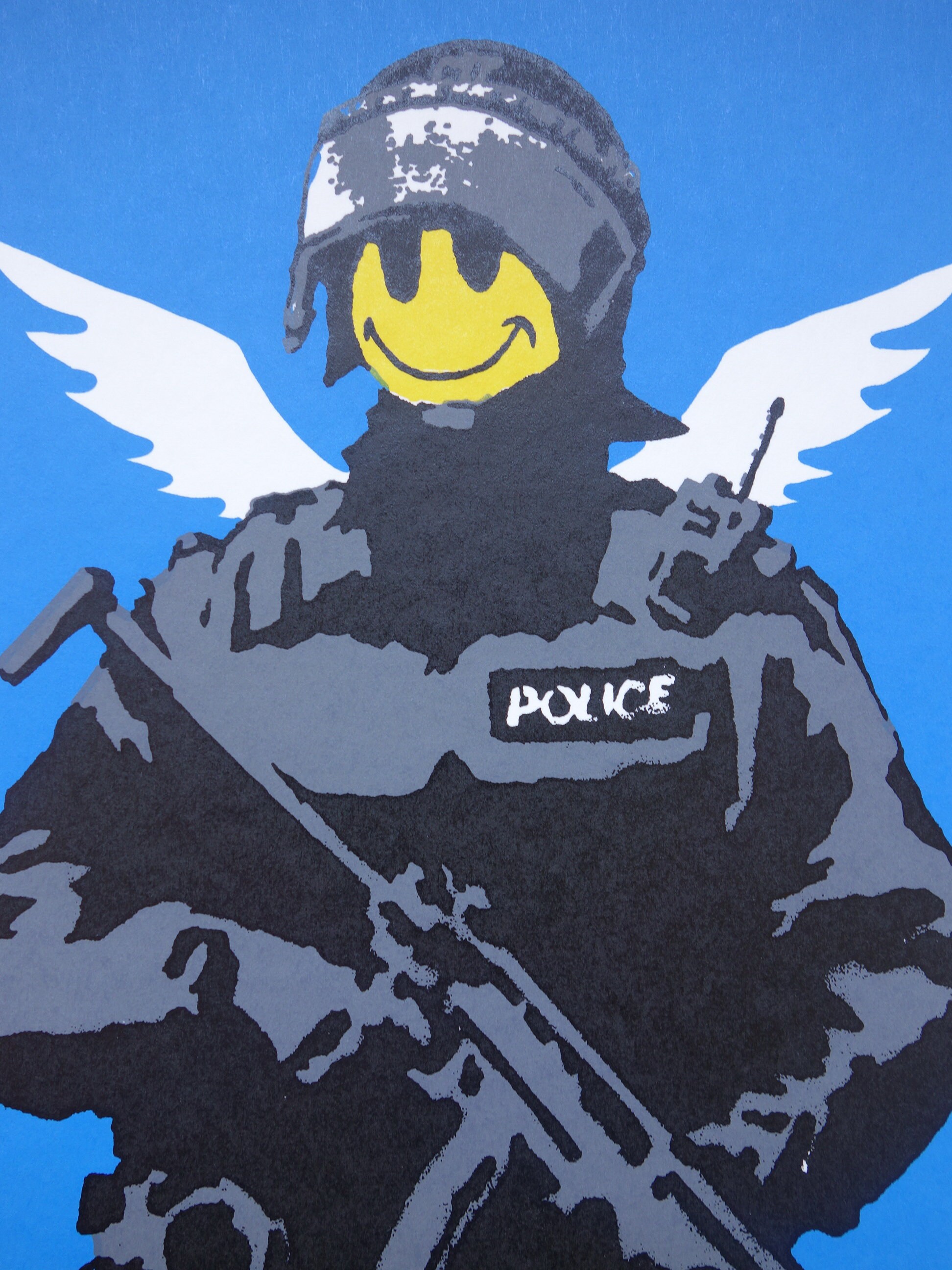 Limited Edition Pop Art Graffiti Angel Silkscreen Serigraph - Etsy