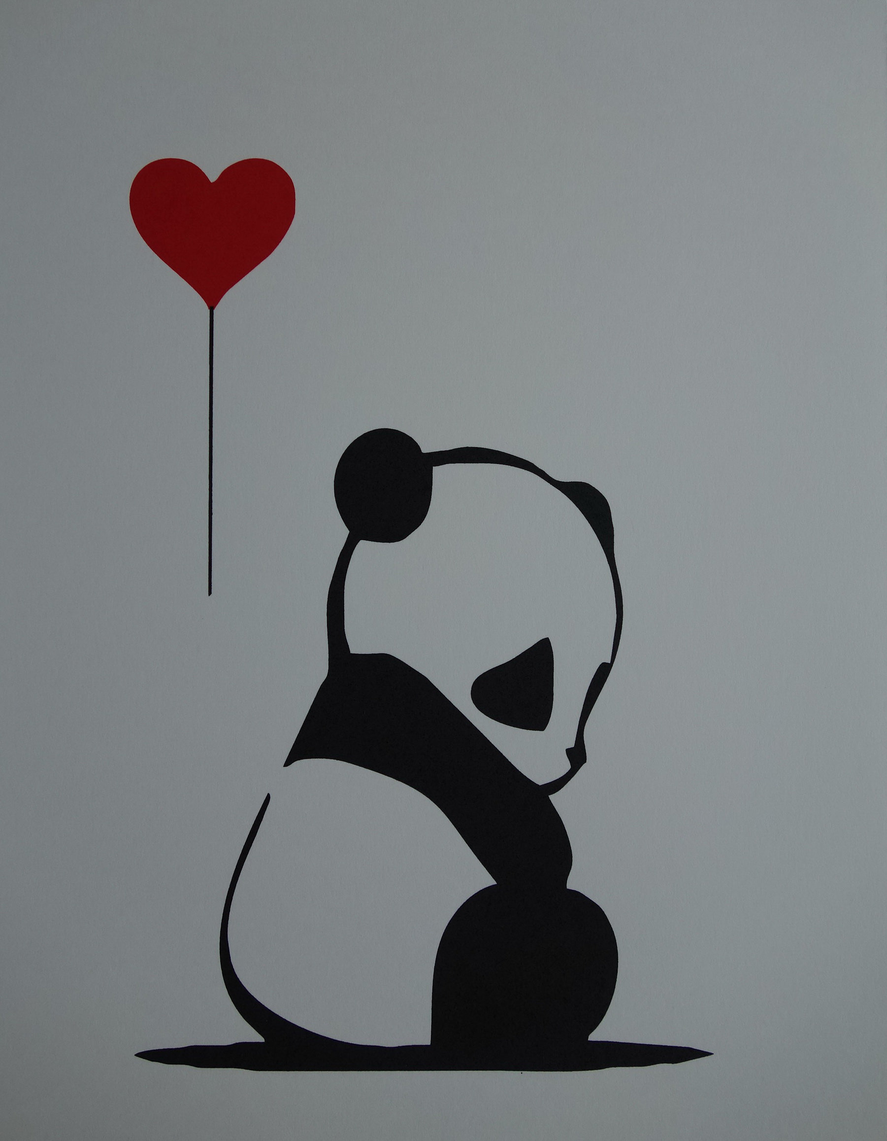 Limited Edition Pop Art Graffiti Panda Silkscreen Serigraph | Etsy