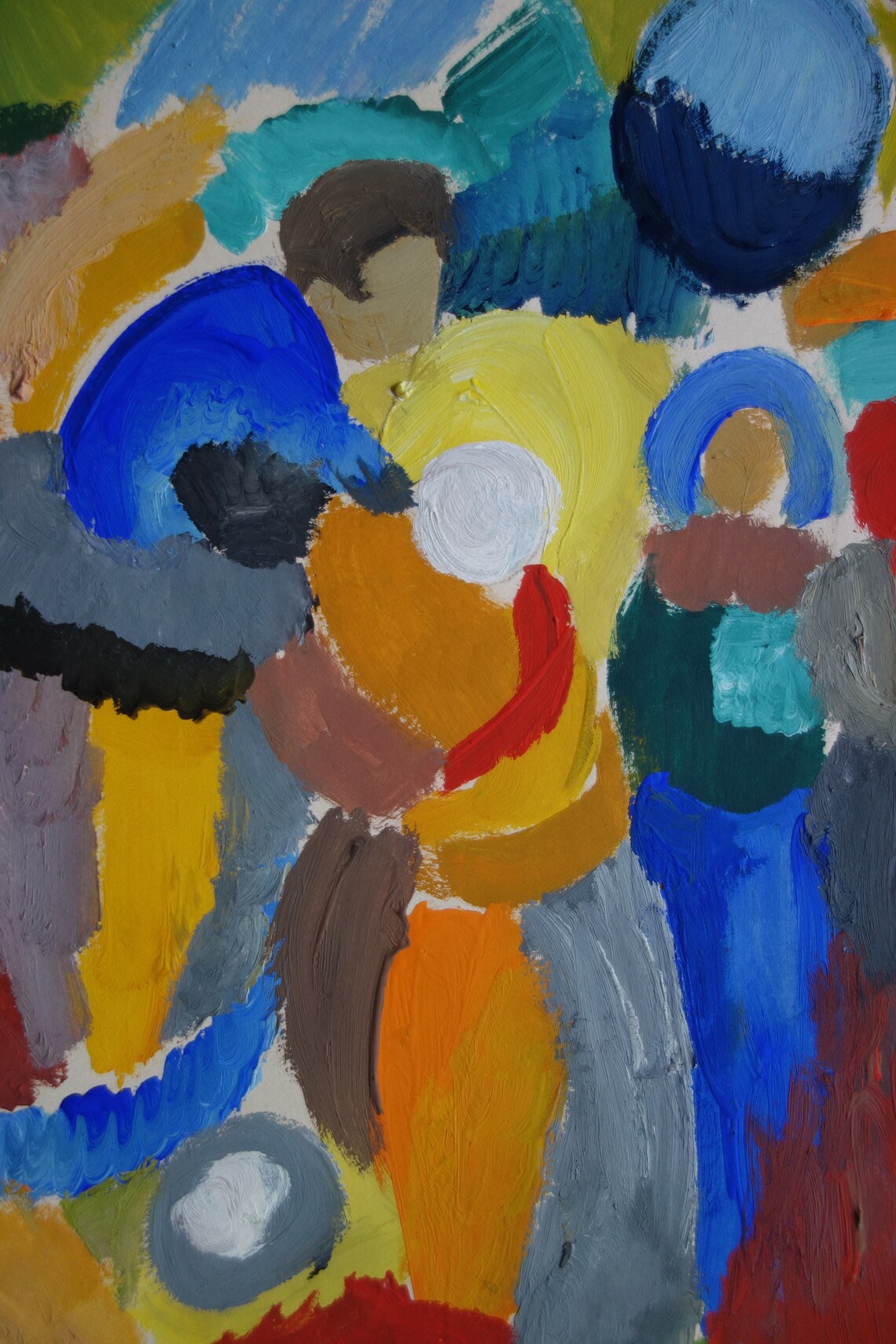 Fine French Cubism Picasso Era Original Figurative Landscape Painting ...