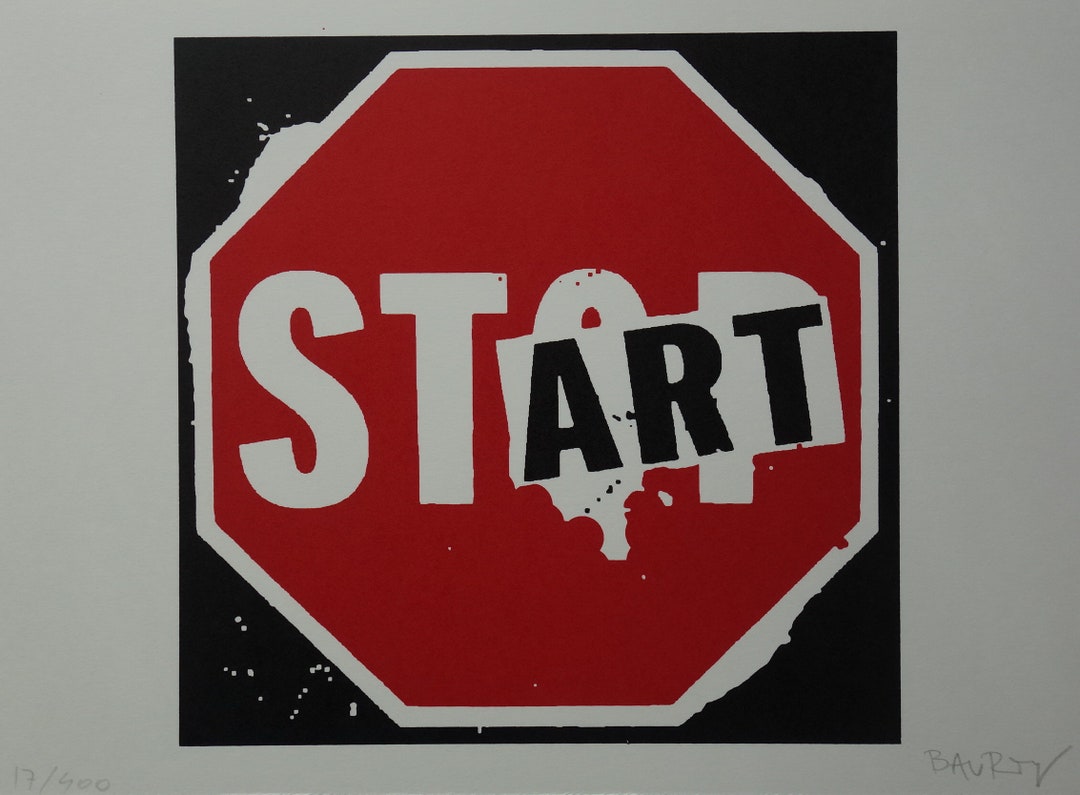 Limited Edition Pop Art Graffiti Silkscreen Serigraph - Art Sign ...