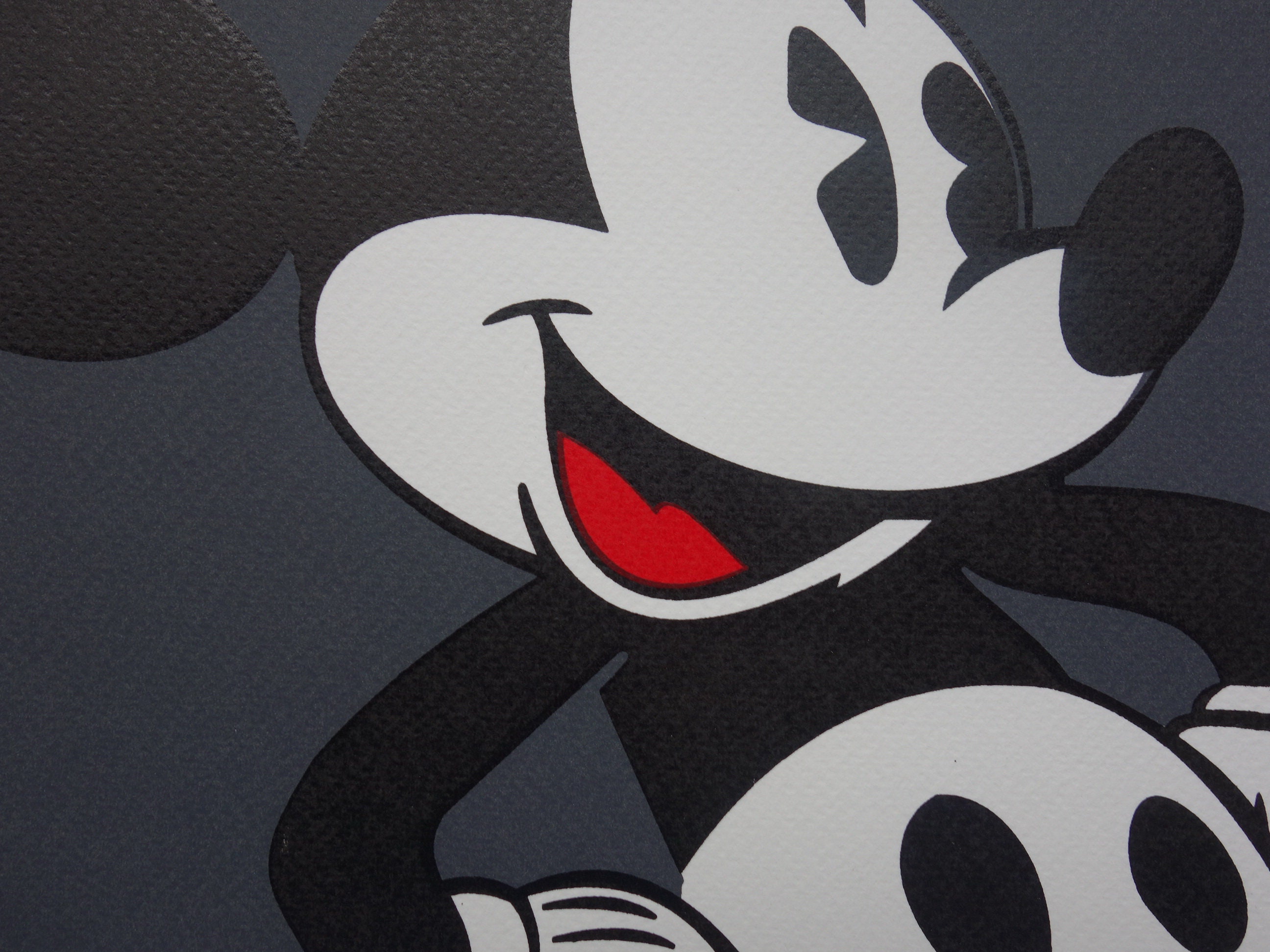 Fine POP ART Mickey Mouse Limited Edition Silkscreen - Etsy
