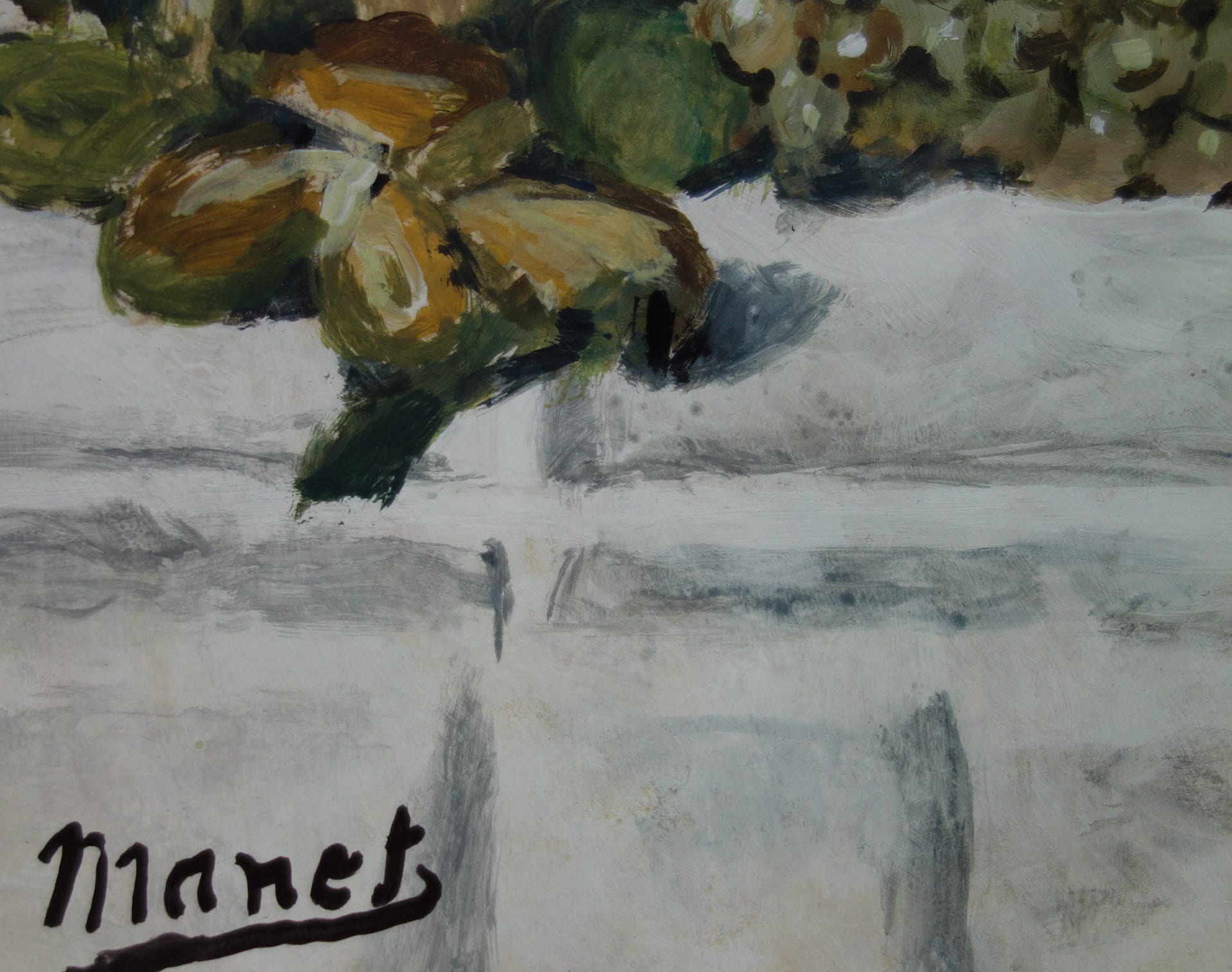 Impressionist Still Life Oil Painting Marked & Signed Manet - Etsy Ireland