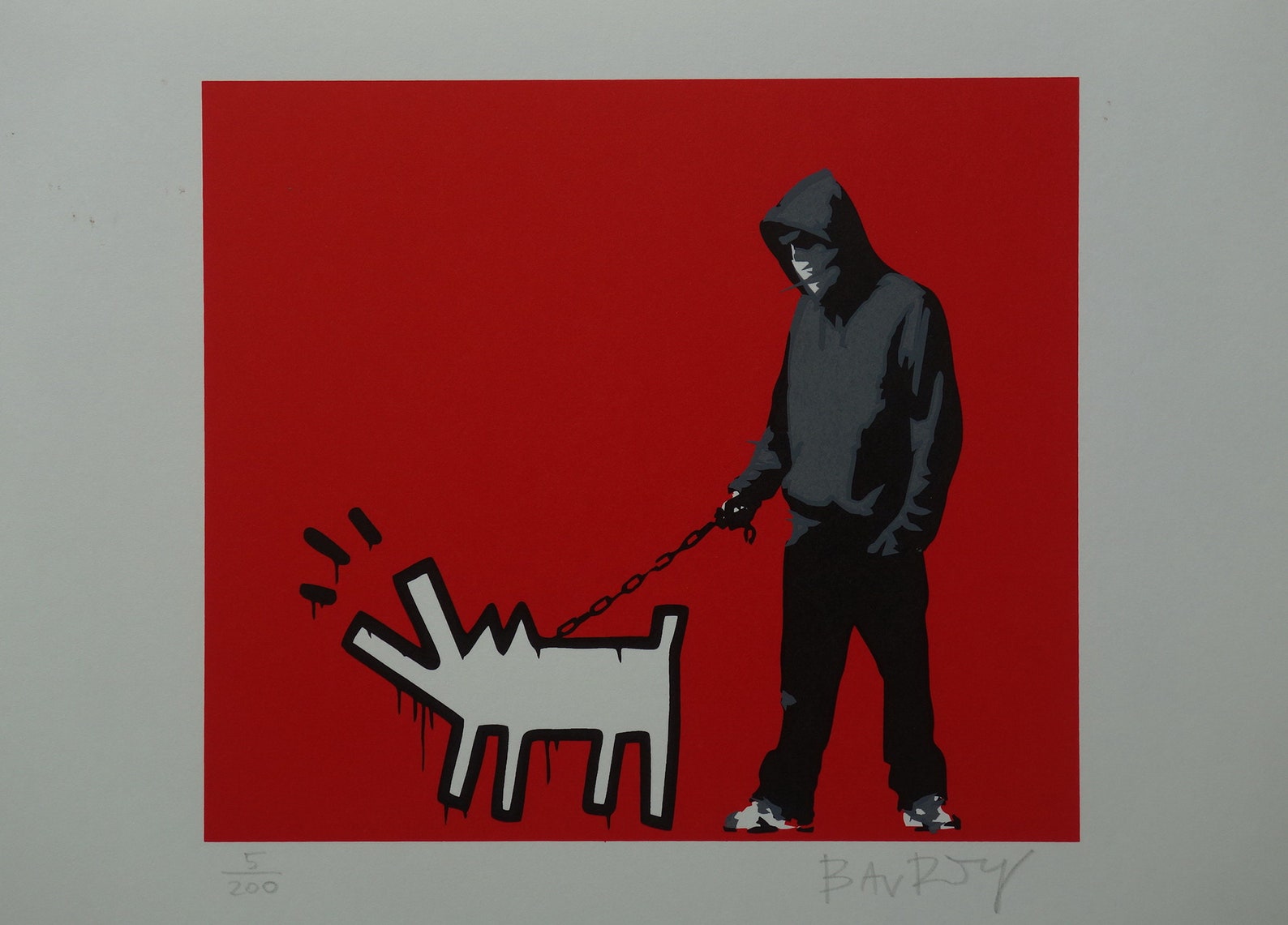 Limited Edition Pop Art Graffiti Rebel Silkscreen Serigraph, Signed ...