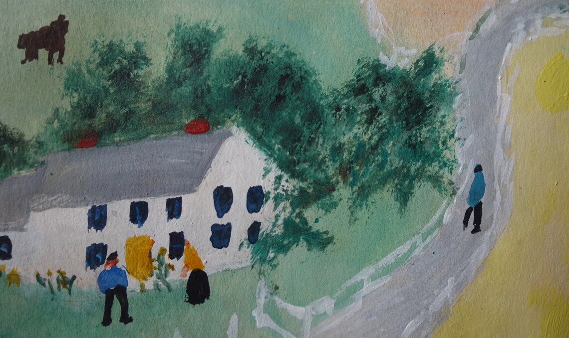 Fine Early American Modernist Painting Landscape Signed - Etsy