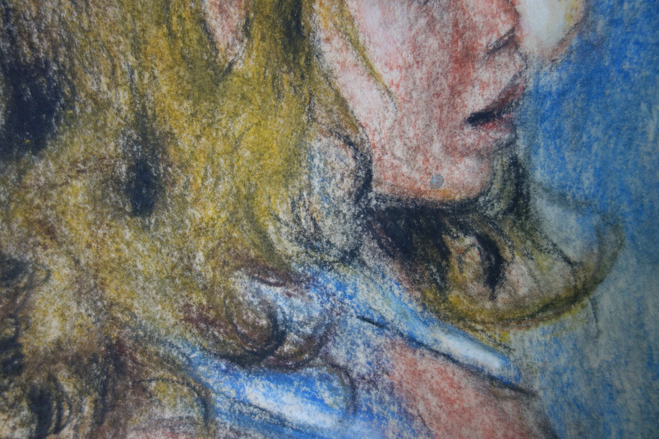 Fine Art Rare Impressionist Painting Portrait Signed - Etsy