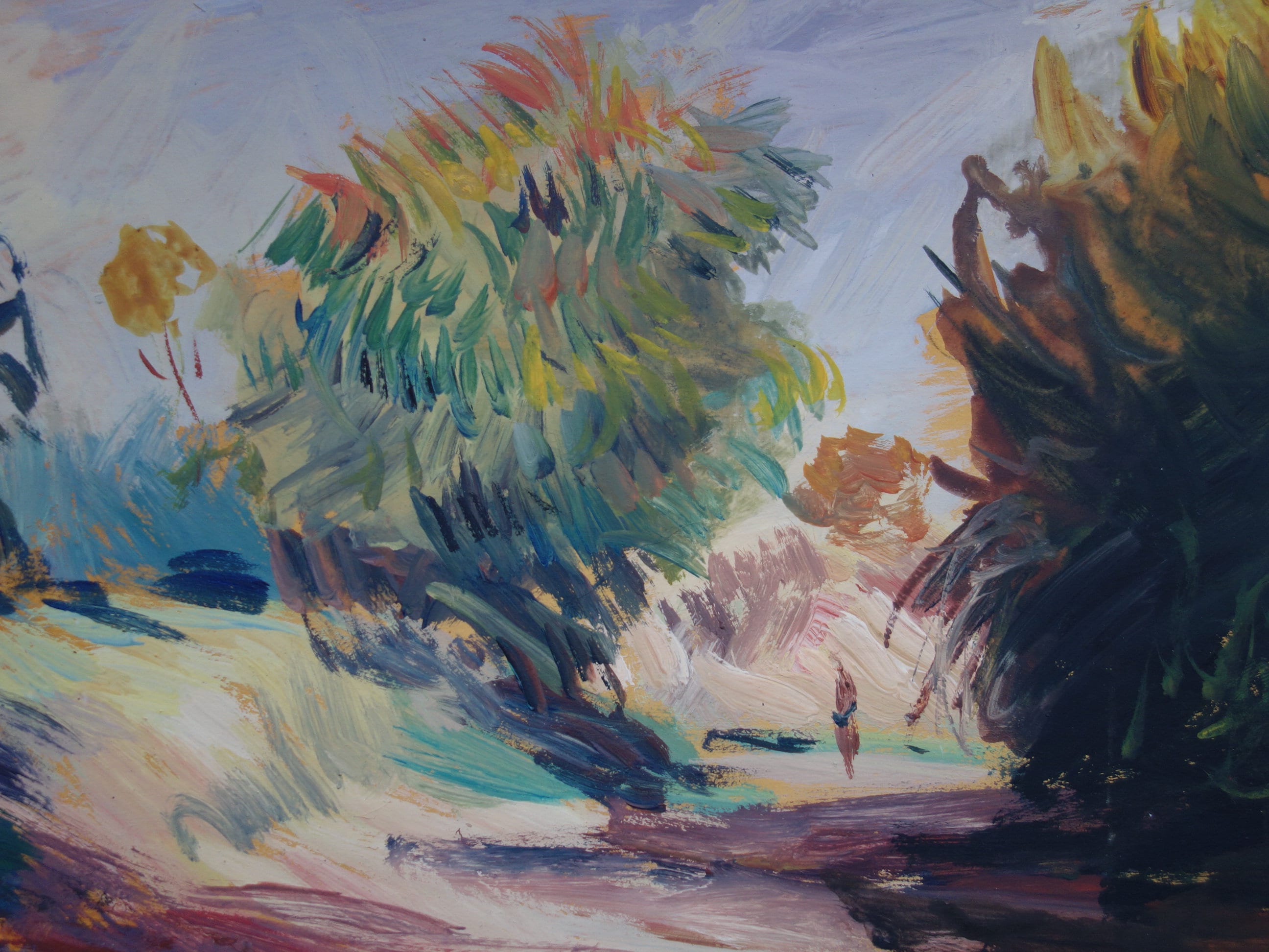 Fine Art, Rare Impressionist Painting – Landscape, Signed, Pierre ...