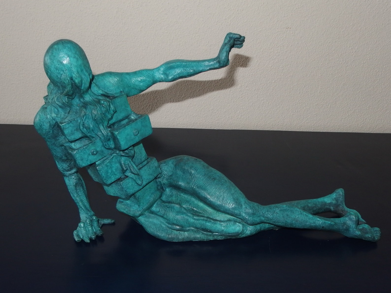 Offering Rare Surreal Bronze Sculpture Figure With Drawers - Etsy