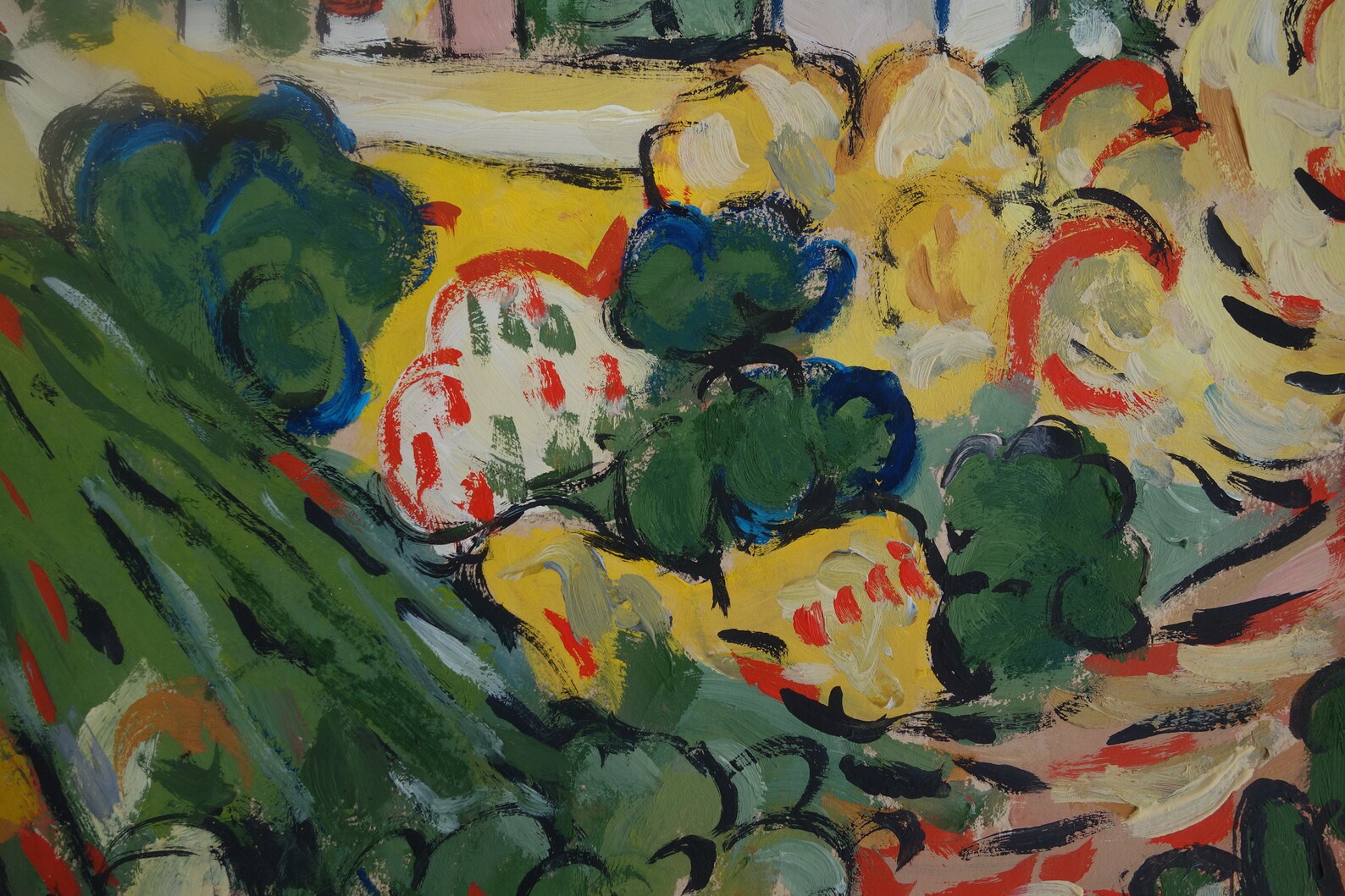 Fine French Fauvism, Matisse, Derain Era Original Landscape Painting ...