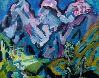 Early German Expressionism Kandinsky Era Original Oil | Etsy