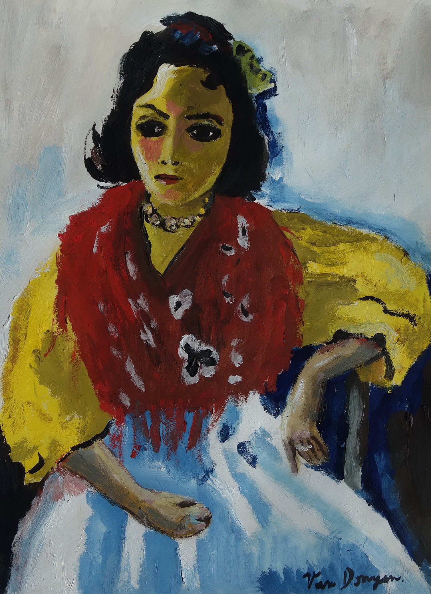 Early Expressionism Oil Portrait Painting Signed Matisse - Etsy