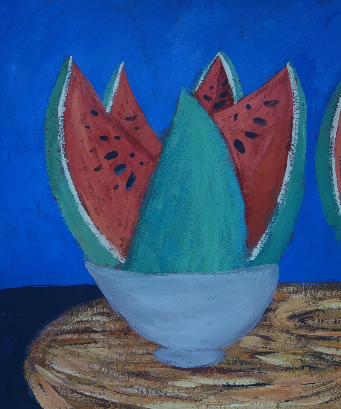 Fine Mexican Art Abstract Modernism Painting Still Life | Etsy