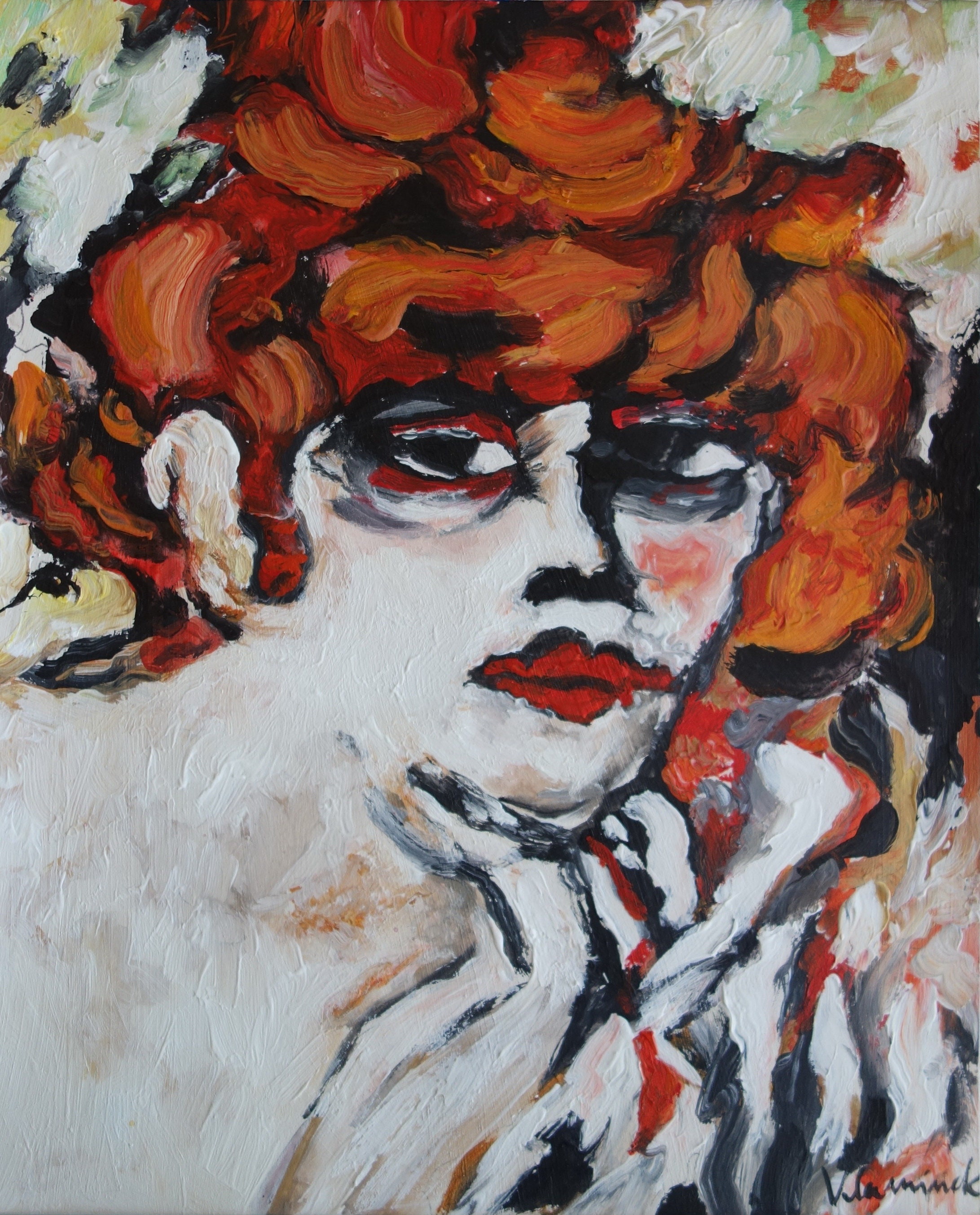 Fine French Expressionist Original Oil Painting Modigliani | Etsy