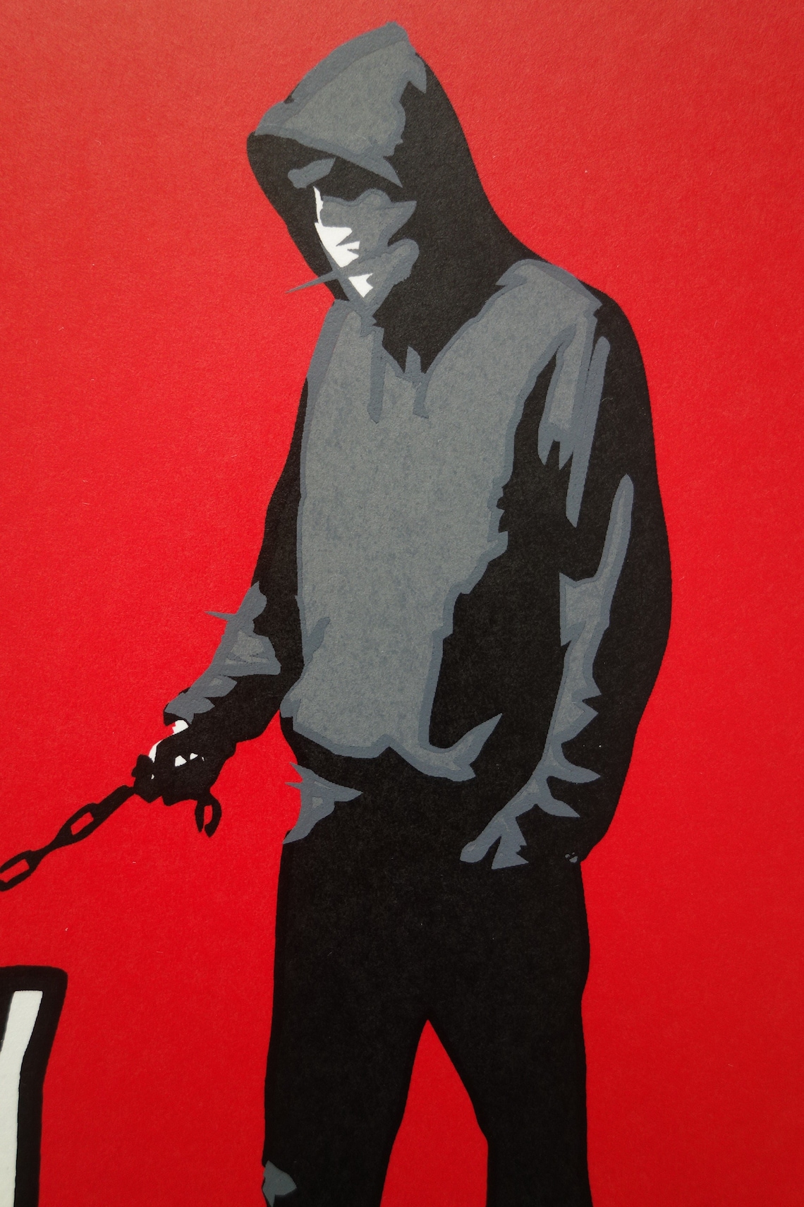 Limited Edition Pop Art Graffiti Rebel Silkscreen Serigraph, Signed ...