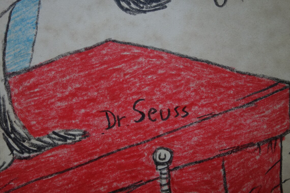 Vintage Cartoon Walt Disney Character Study Drawing Cat | Etsy