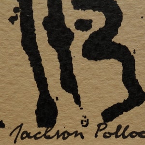 Fine Expressionism Limited Edition Silkscreen Serigraph - Drip, Jackson ...